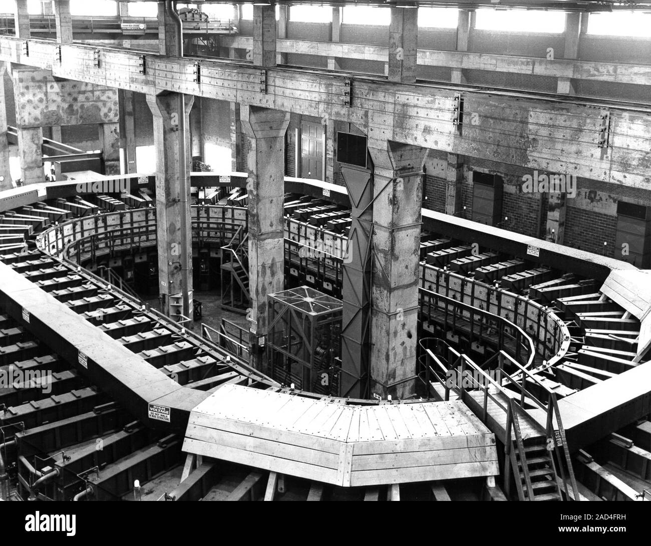 Calutron uranium enrichment. Calutrons are a type of mass spectrometer ...
