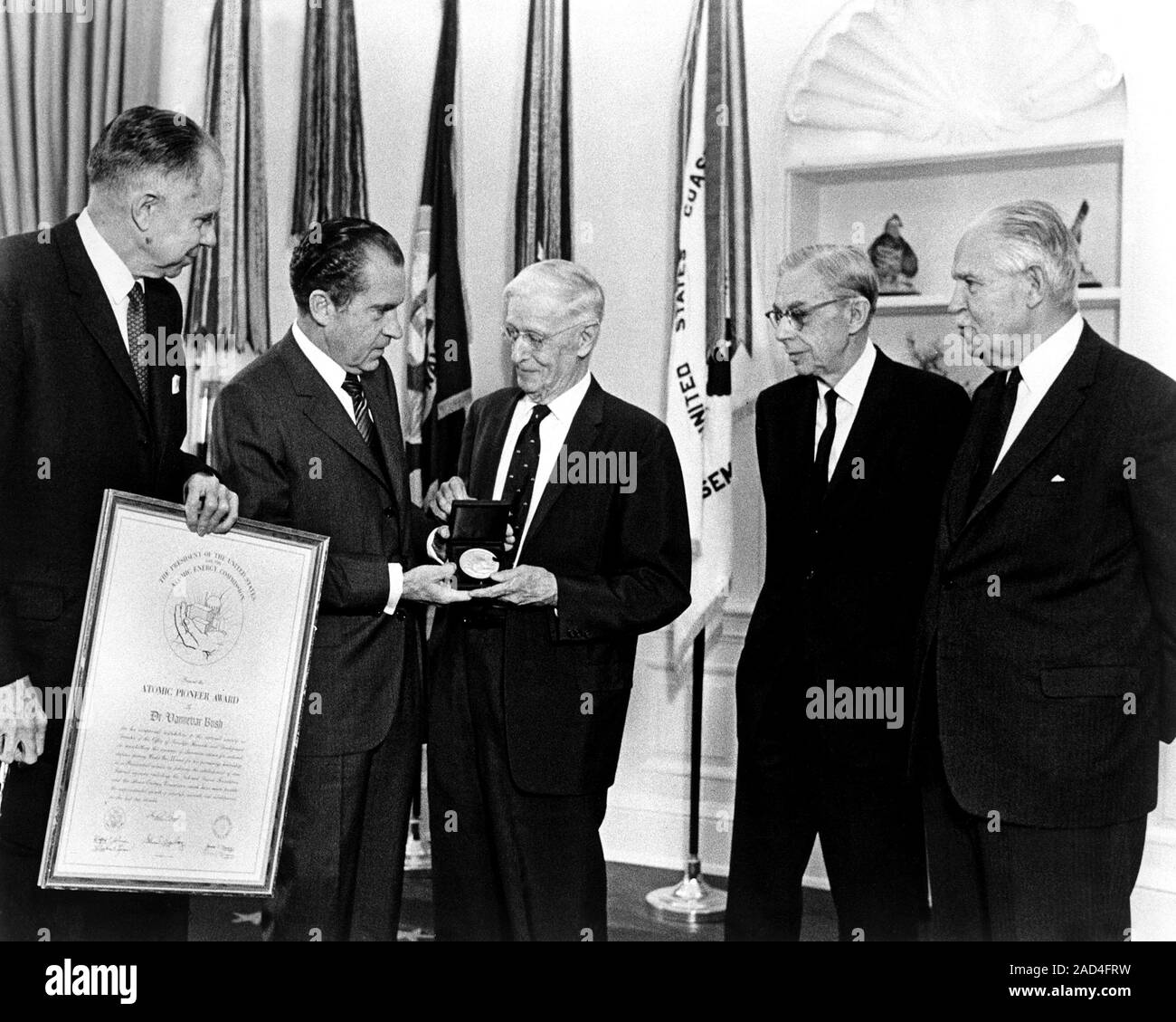 Atomic Pioneer Awards. Atomic Energy Commission Chairman Glenn Seaborg ...