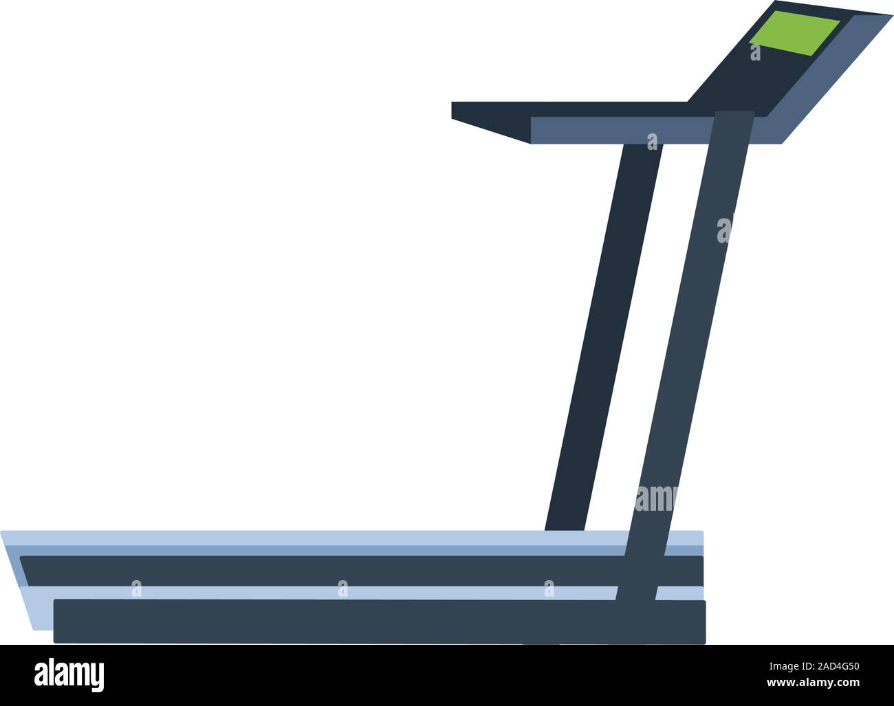 gym treadmill machine icon, flat design Stock Vector Image & Art - Alamy