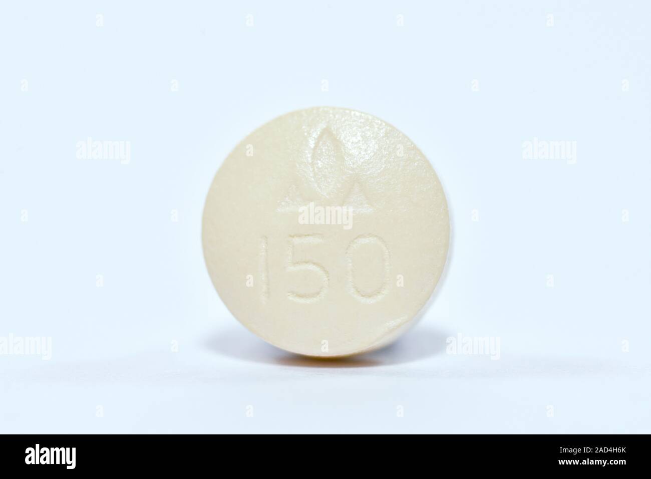 Solifenacin overactive bladder drug. Tablet of the urinary ...