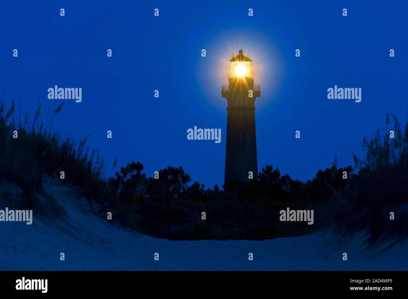 Currituck Beach Light. View of the Currituck Beach Light, Outer Banks ...
