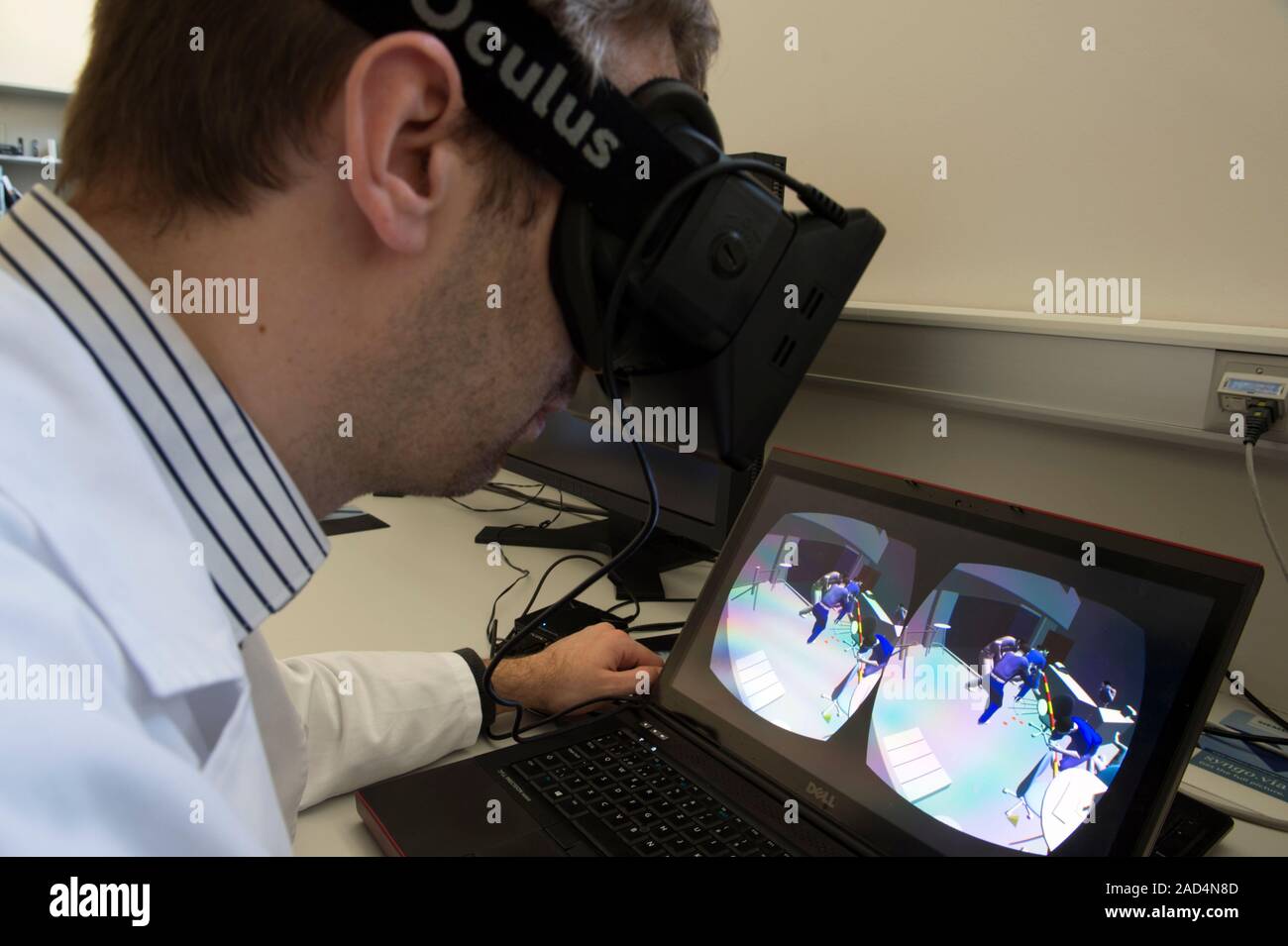 Forensics virtual reality headset. Experimental use of an Oculus Rift ...