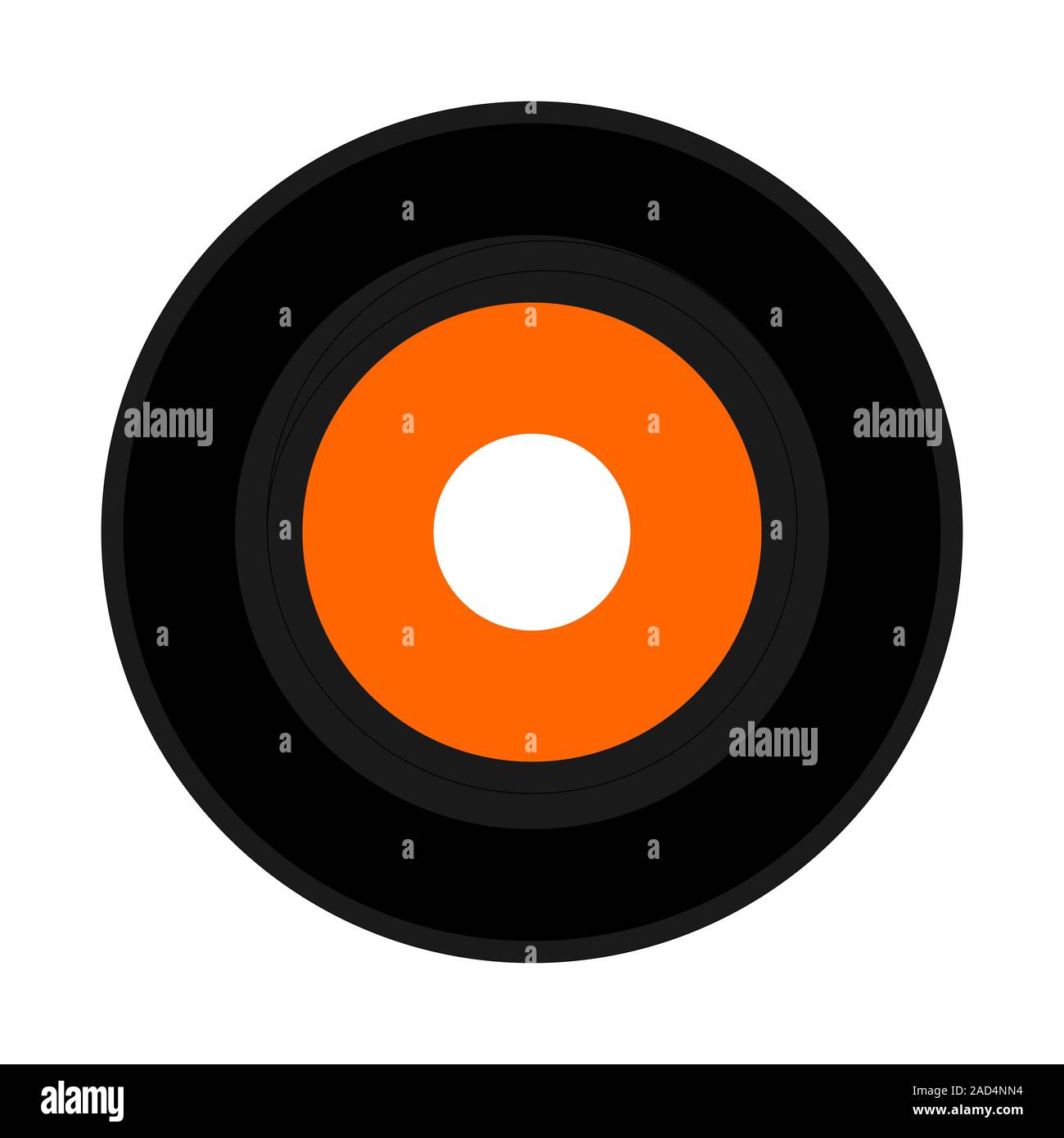Vinyl record illustration Stock Photo - Alamy