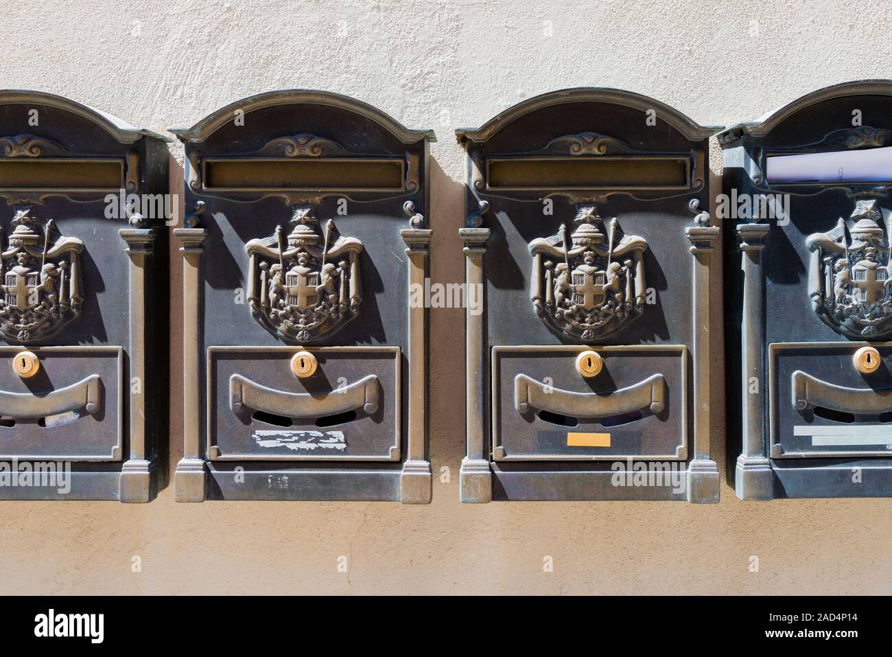Ornamental mailboxes hi-res stock photography and images - Alamy