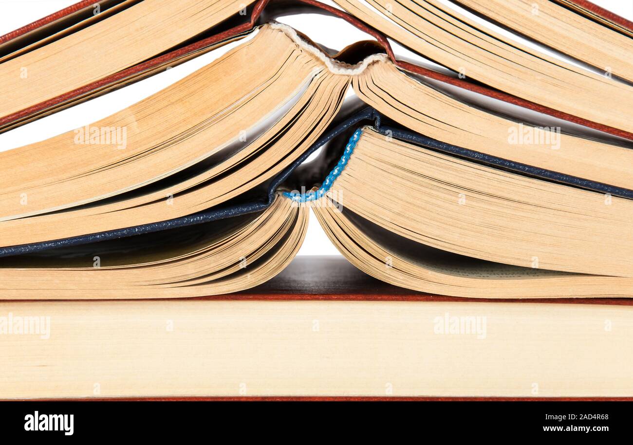 Books stacked hi-res stock photography and images - Alamy
