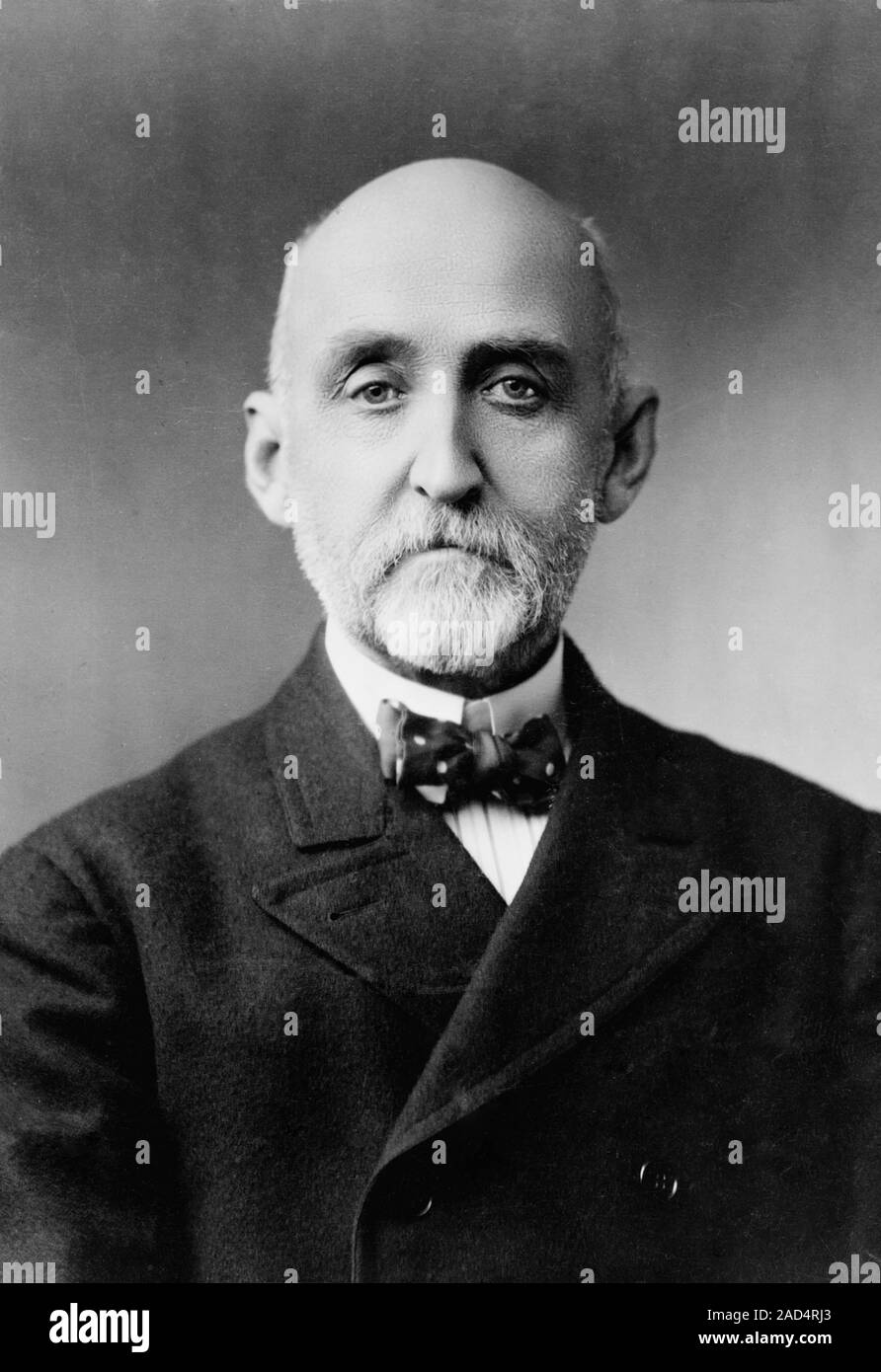 Alfred Thayer Mahan (1840-1914), US admiral and naval historian. Mahan ...