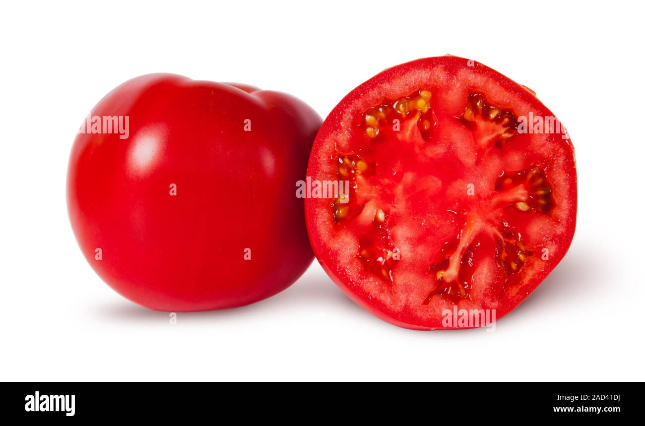Two half juicy organic Cut Out Stock Images & Pictures - Alamy