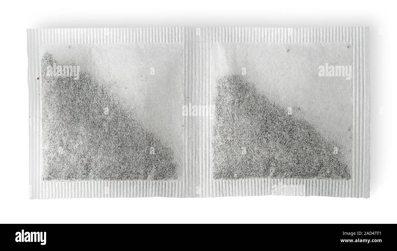 Dual tea bag horizontally Stock Photo - Alamy
