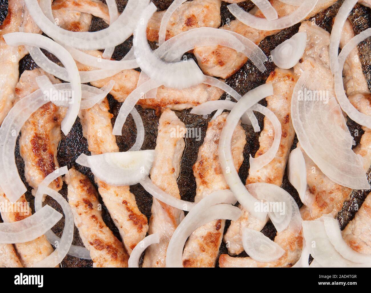 Strips of meat hi-res stock photography and images - Alamy