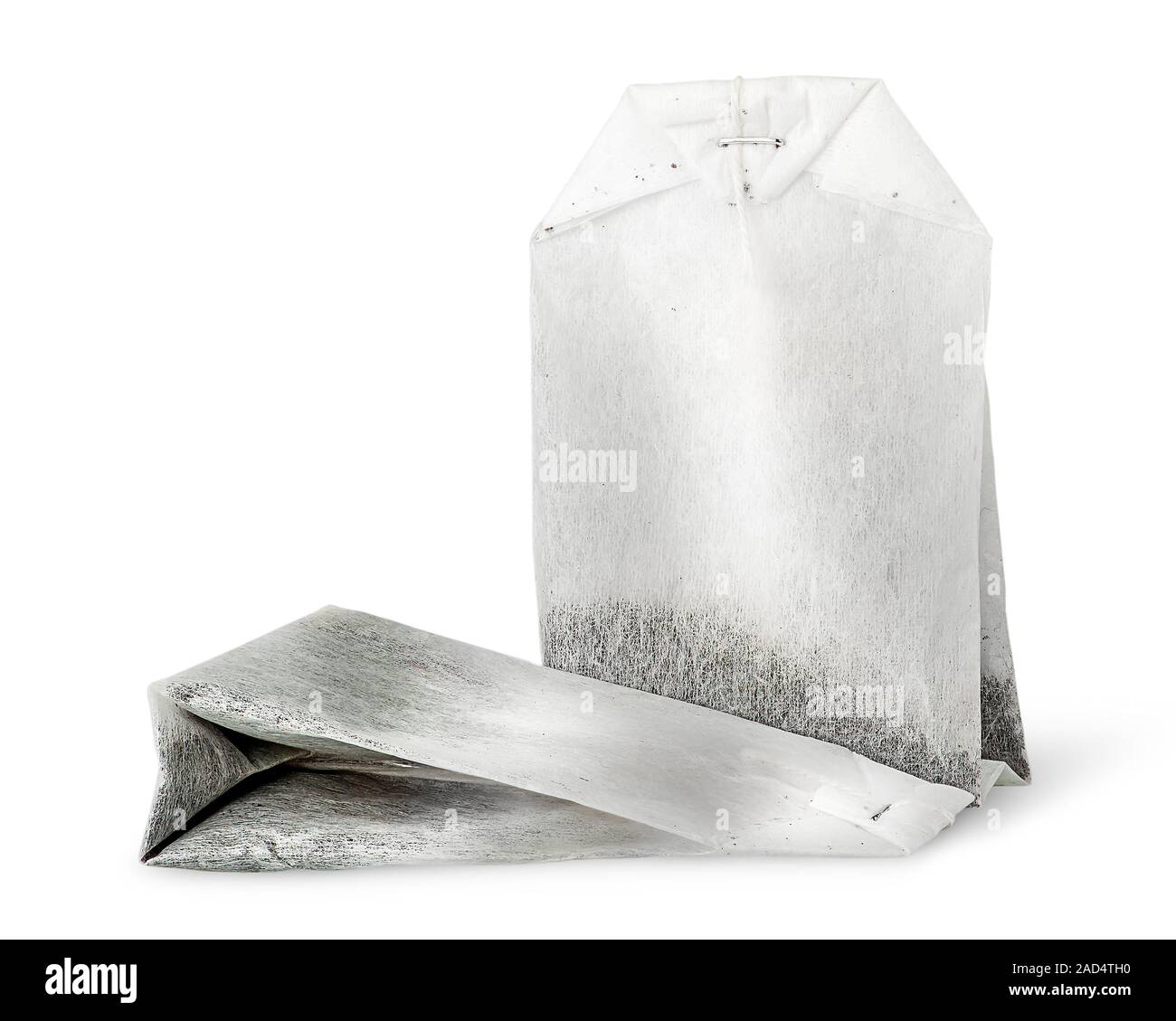 Standing and lying tea bags Stock Photo - Alamy