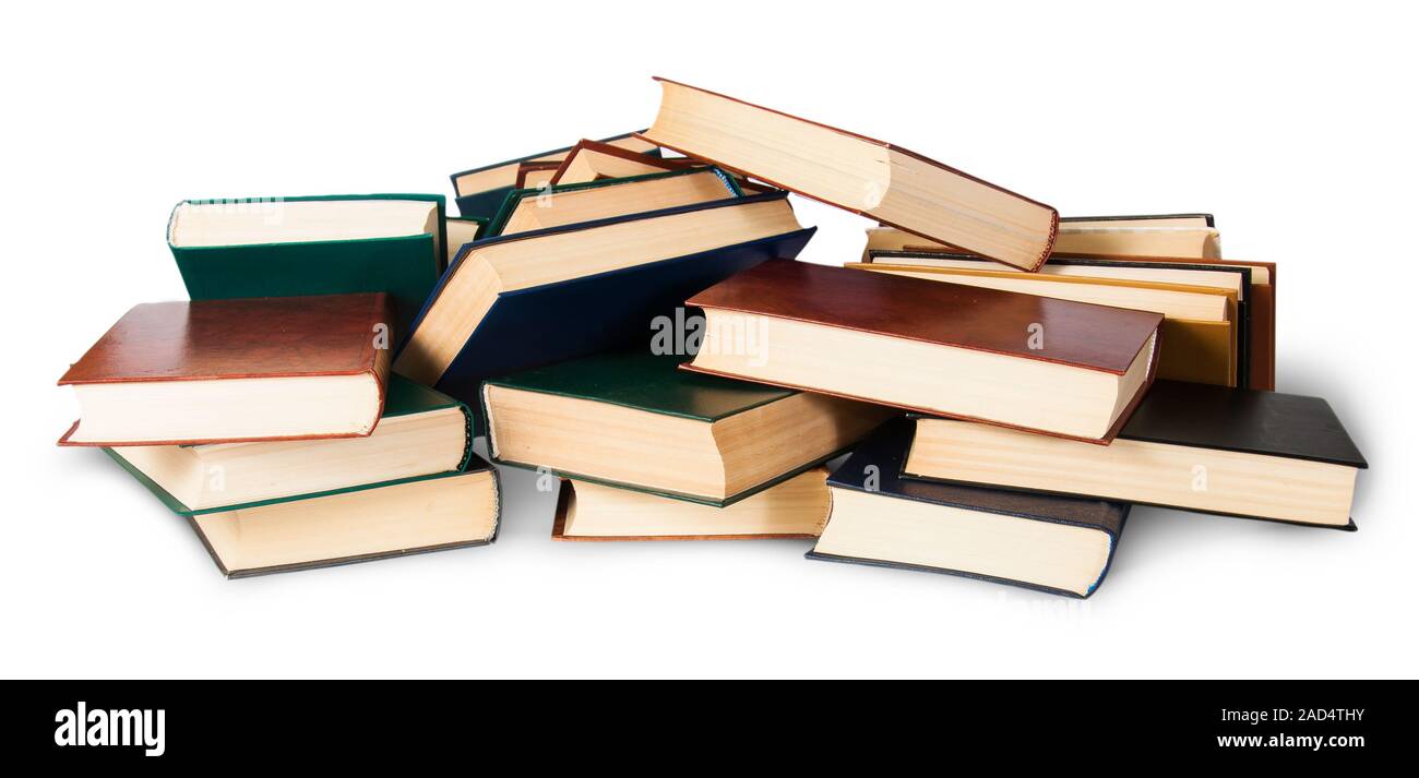 Piled books hi-res stock photography and images - Alamy