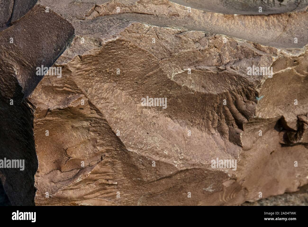 Surface of stone Alunite Alumstone Alumite Stock Photo - Alamy