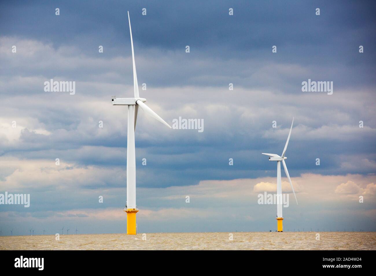 Gunfleet Sands offshore wind farm is owned and operated by Dong energy ...