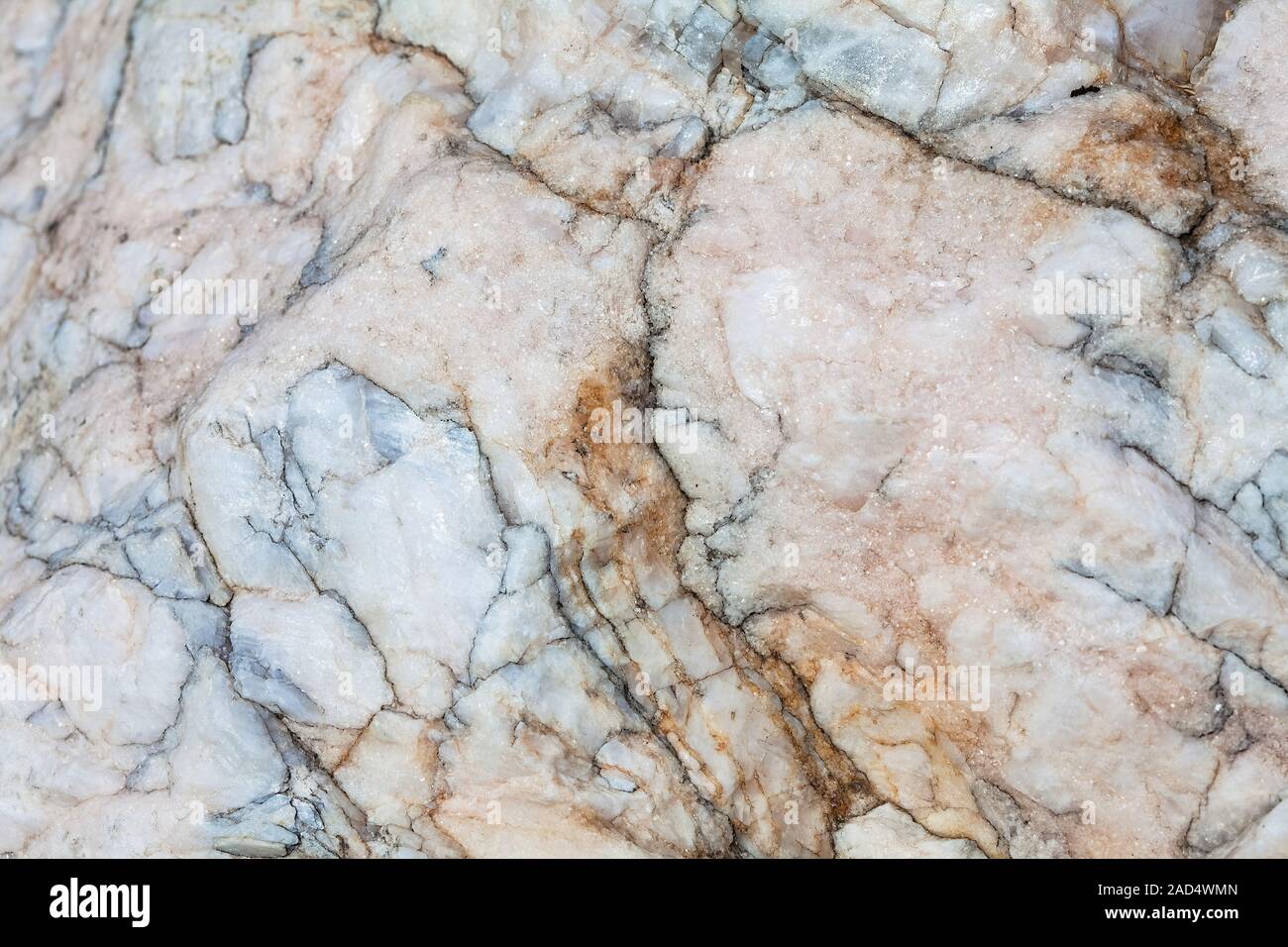 Surface of stone Baryte Barium Stock Photo - Alamy
