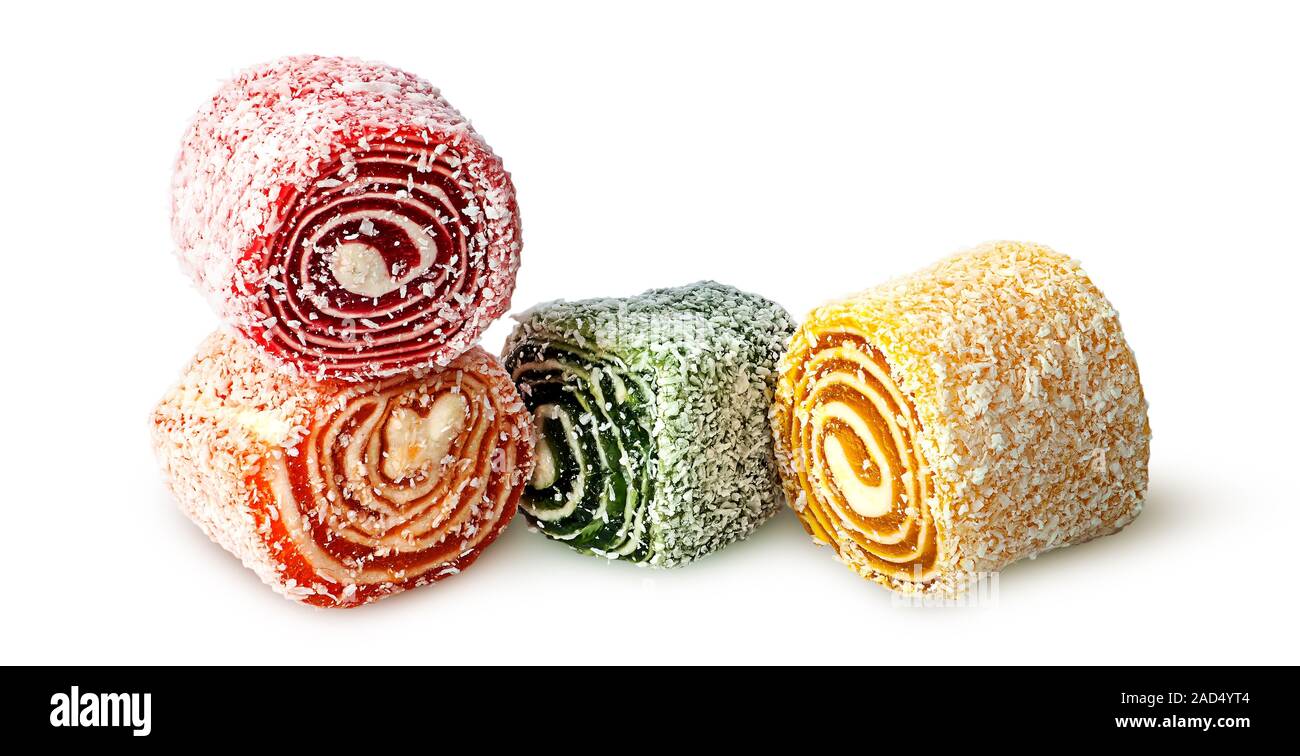 Green traditional turkish delight Cut Out Stock Images & Pictures - Alamy
