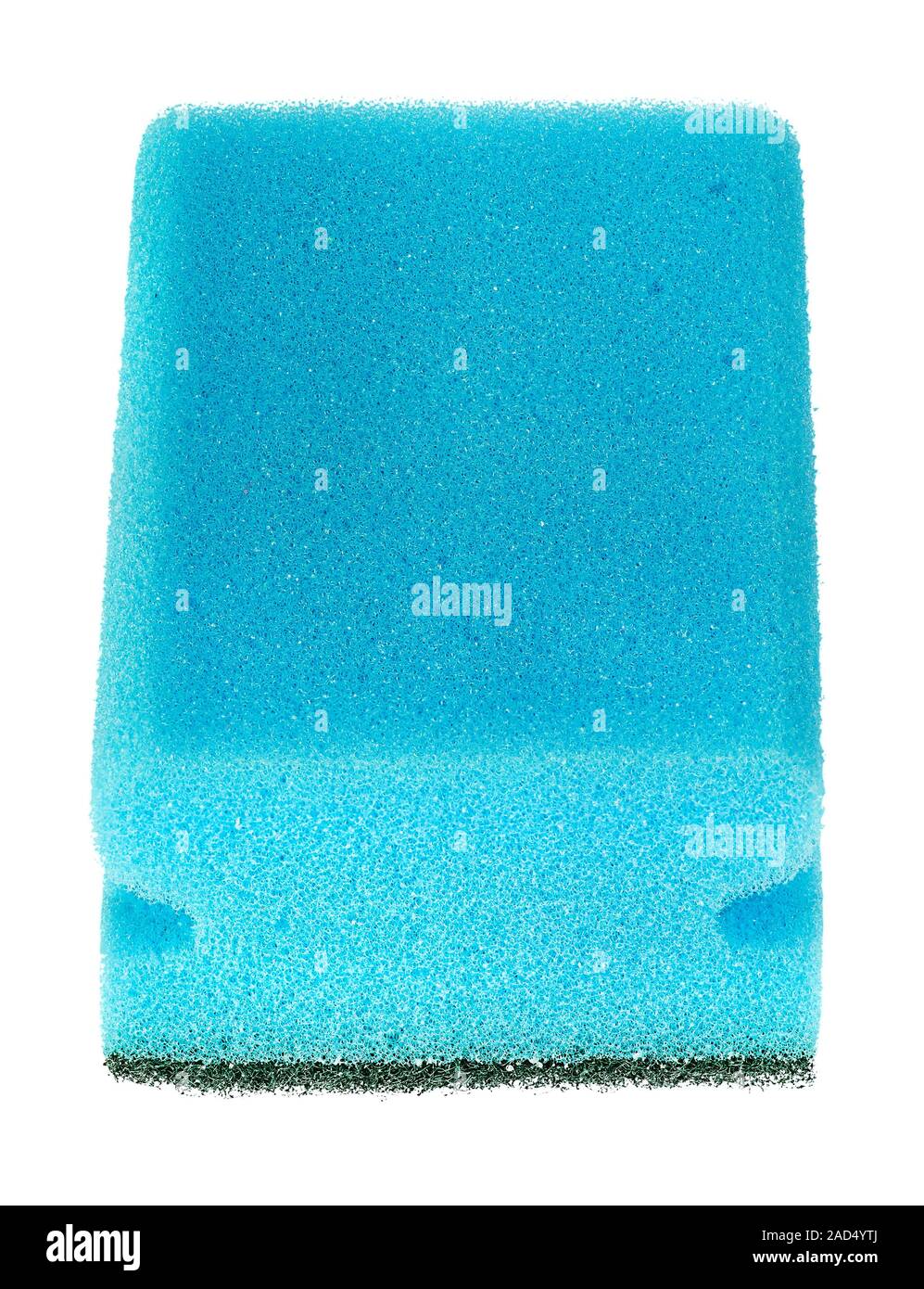 Inverted single sponge for washing dishes perspective Stock Photo - Alamy