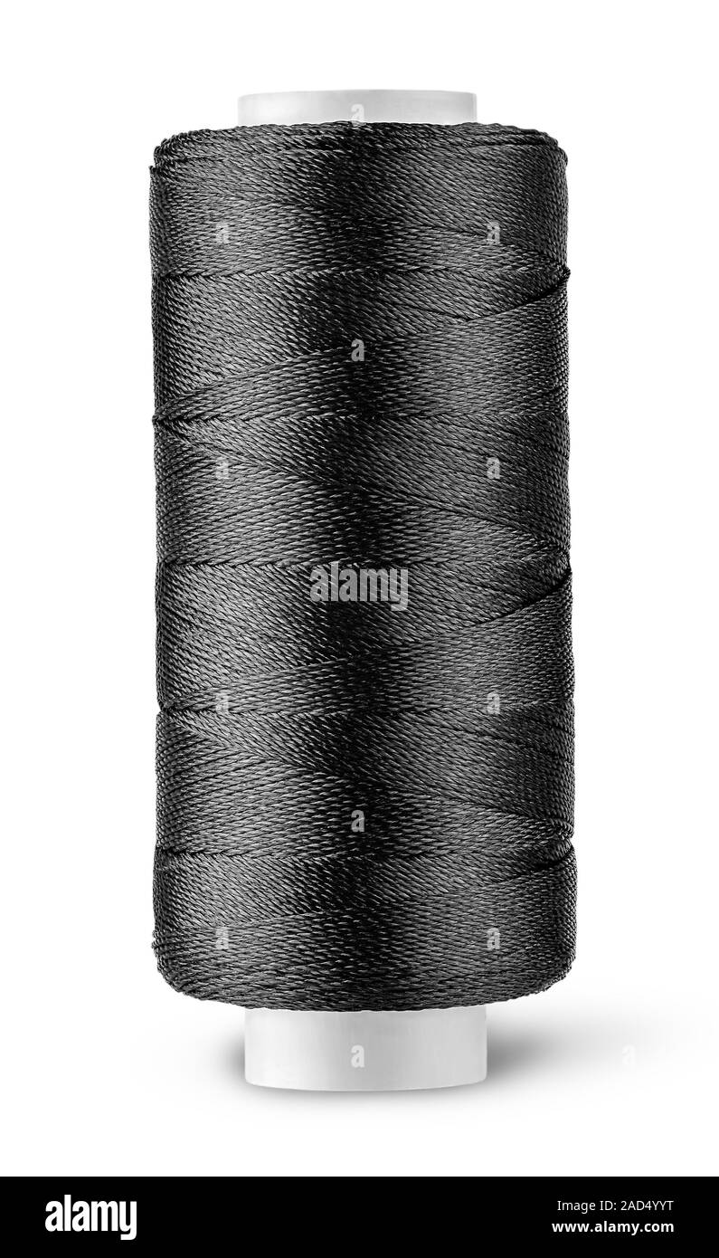 Coil thread on background sewing Cut Out Stock Images & Pictures - Alamy
