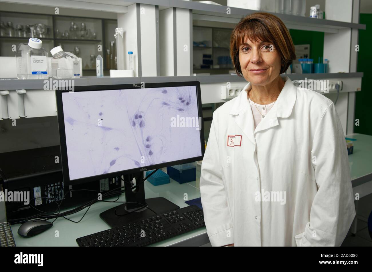 Marie-Helene Perrard, male fertility researcher. Marie-Helene Perrard ...