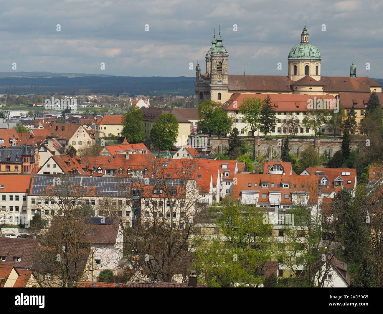Basilica in Weingarten, Upper Swabia, Germany Stock Photo - Alamy