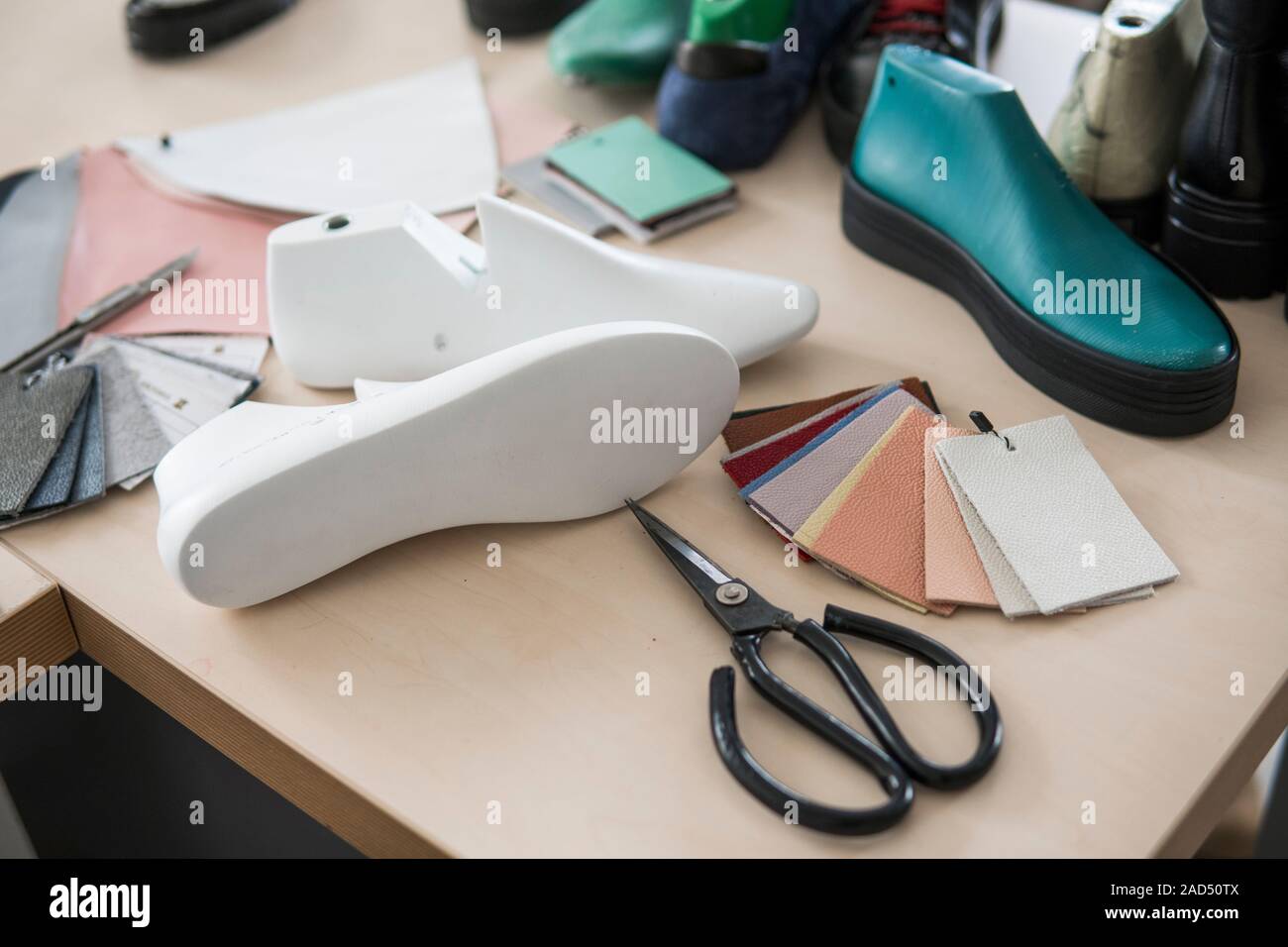 Leather maker tools hi-res stock photography and images - Alamy