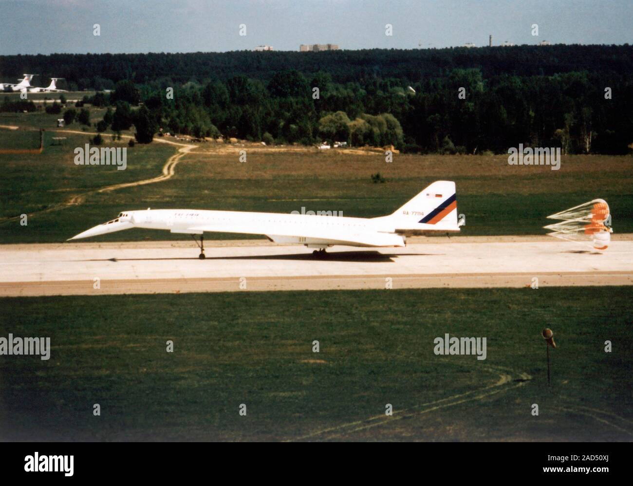 Tu-144 supersonic laboratory, 1997. The Tupolev Tu-144 was the world's ...