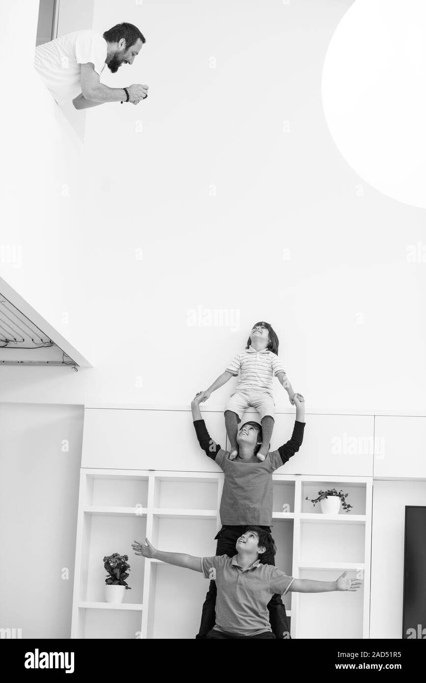 Piggyback Black and White Stock Photos & Images - Alamy