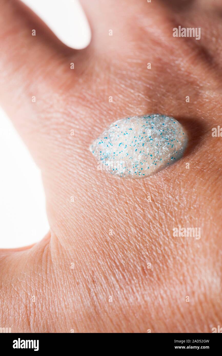Cosmetic product containing microbeads. Cosmetic products such as ...