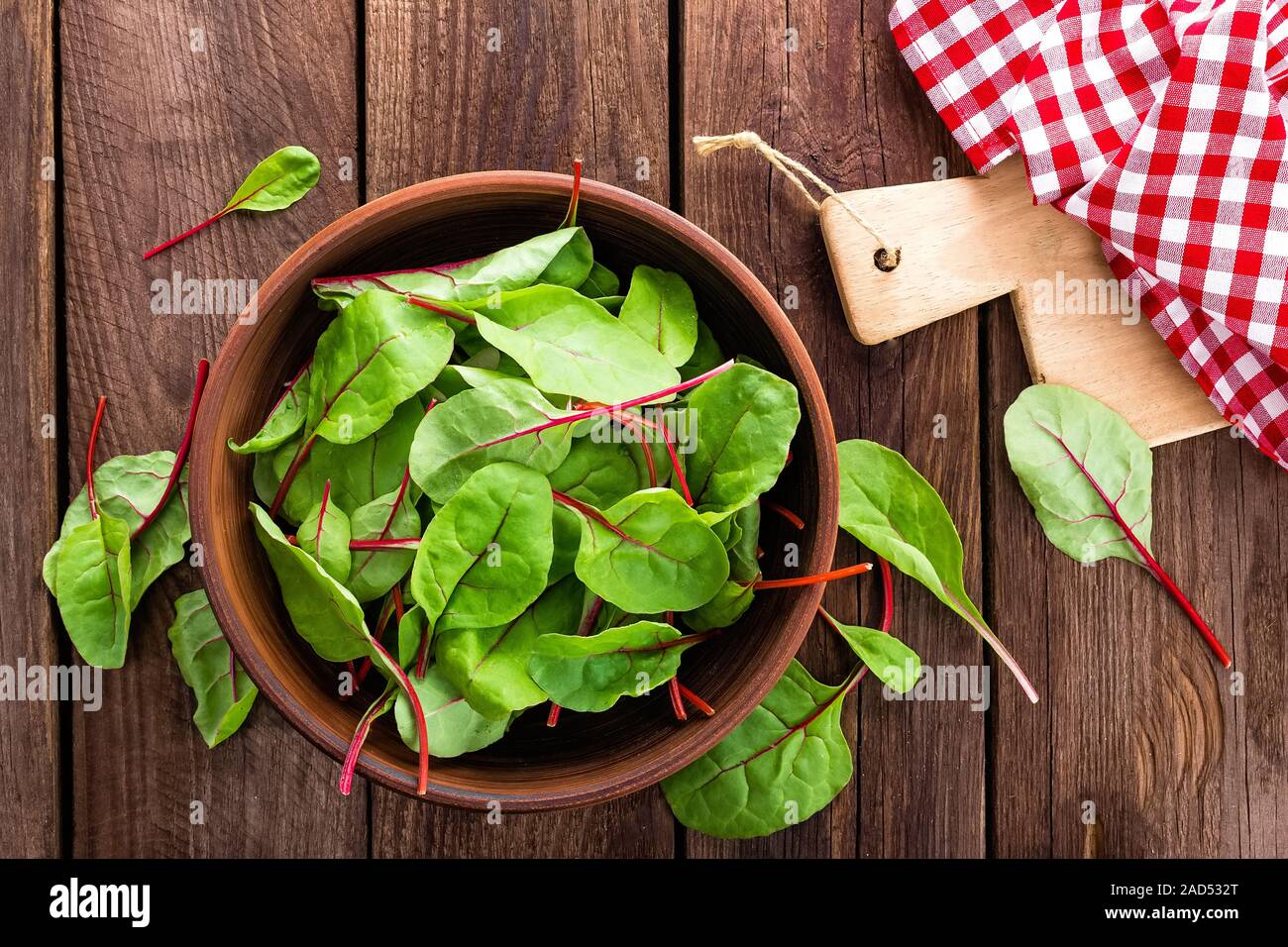 Fresh chard leaves Stock Photo - Alamy