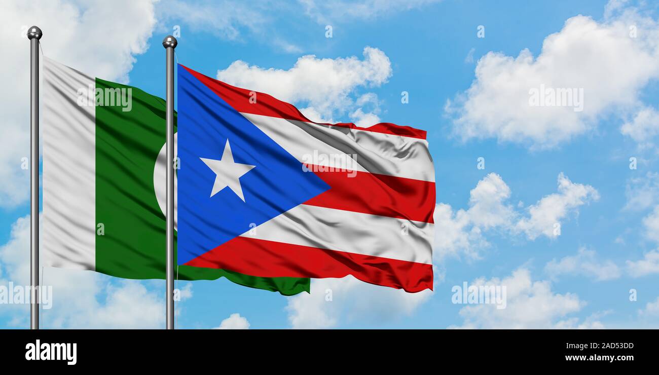 Puerto rico pakistan flag hi-res stock photography and images - Alamy