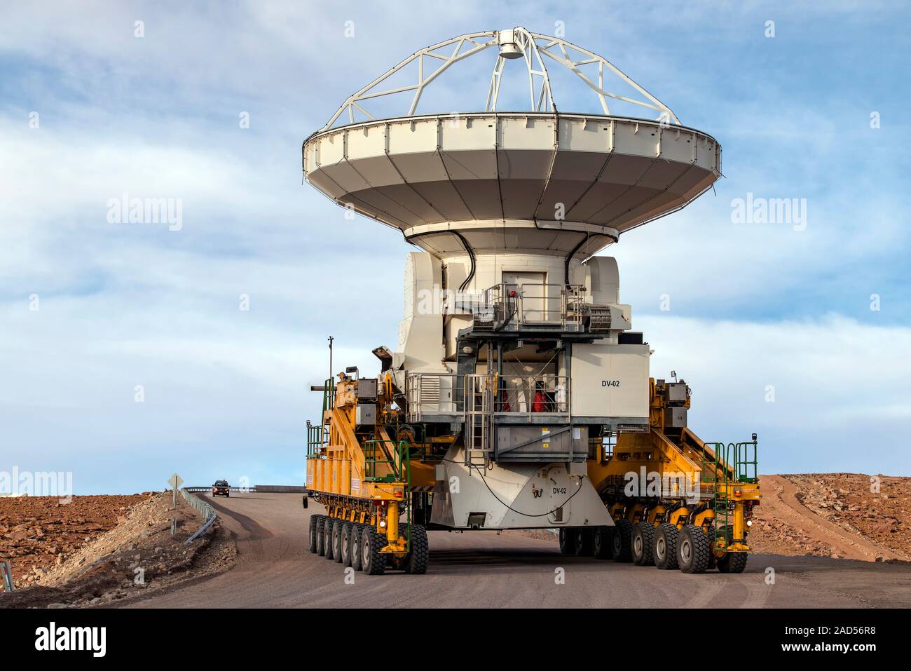 ALMA telescope. One of the telescopes of the Atacama Large Millimeter ...