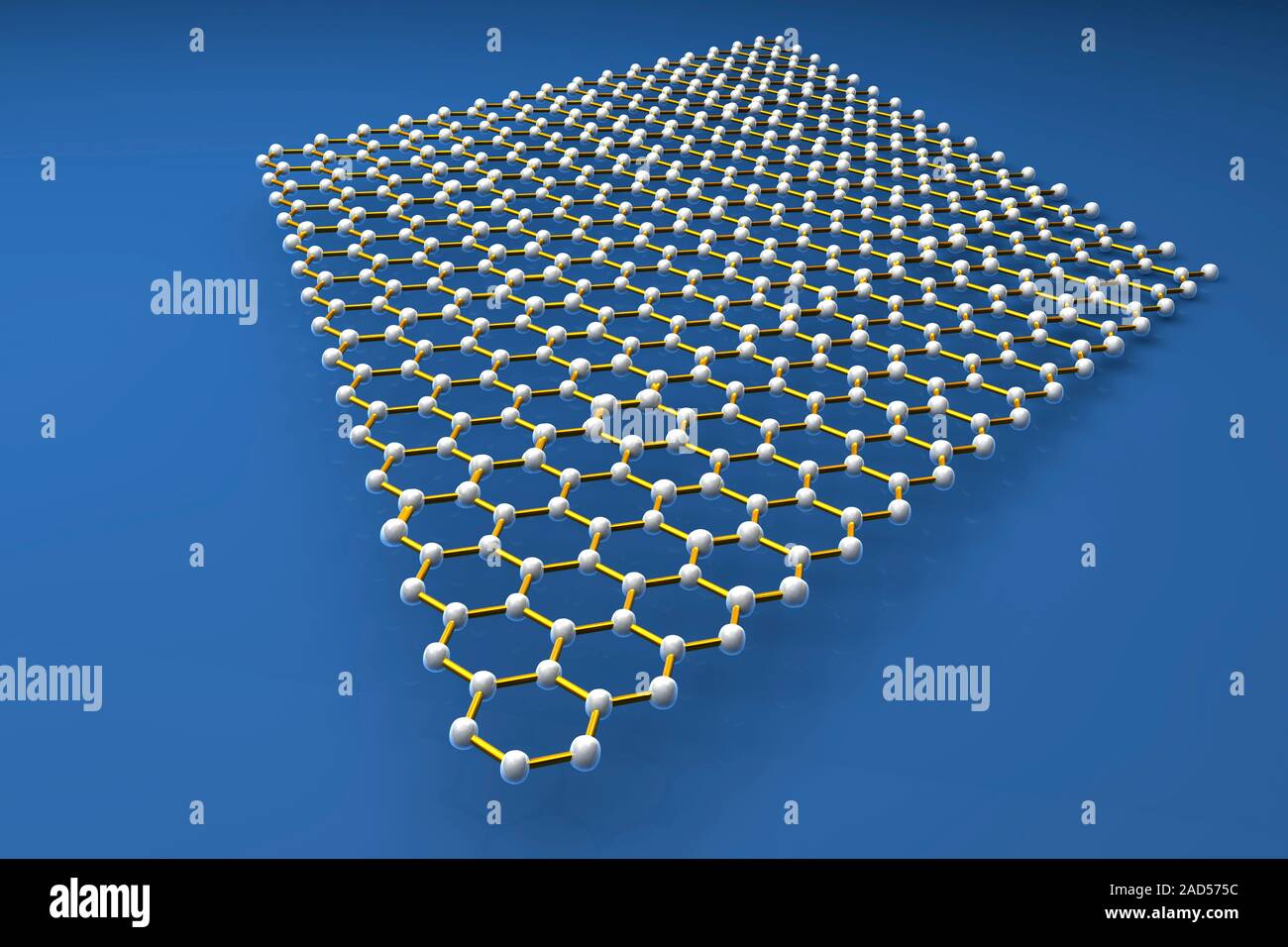 Graphene Sheet Illustration Of The Molecular Structure Of Graphene A Single Layer Of Graphite