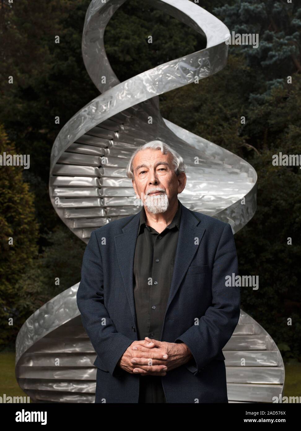 Tom Blundell (born 1942). Portrait of the British biochemist Sir Thomas ...