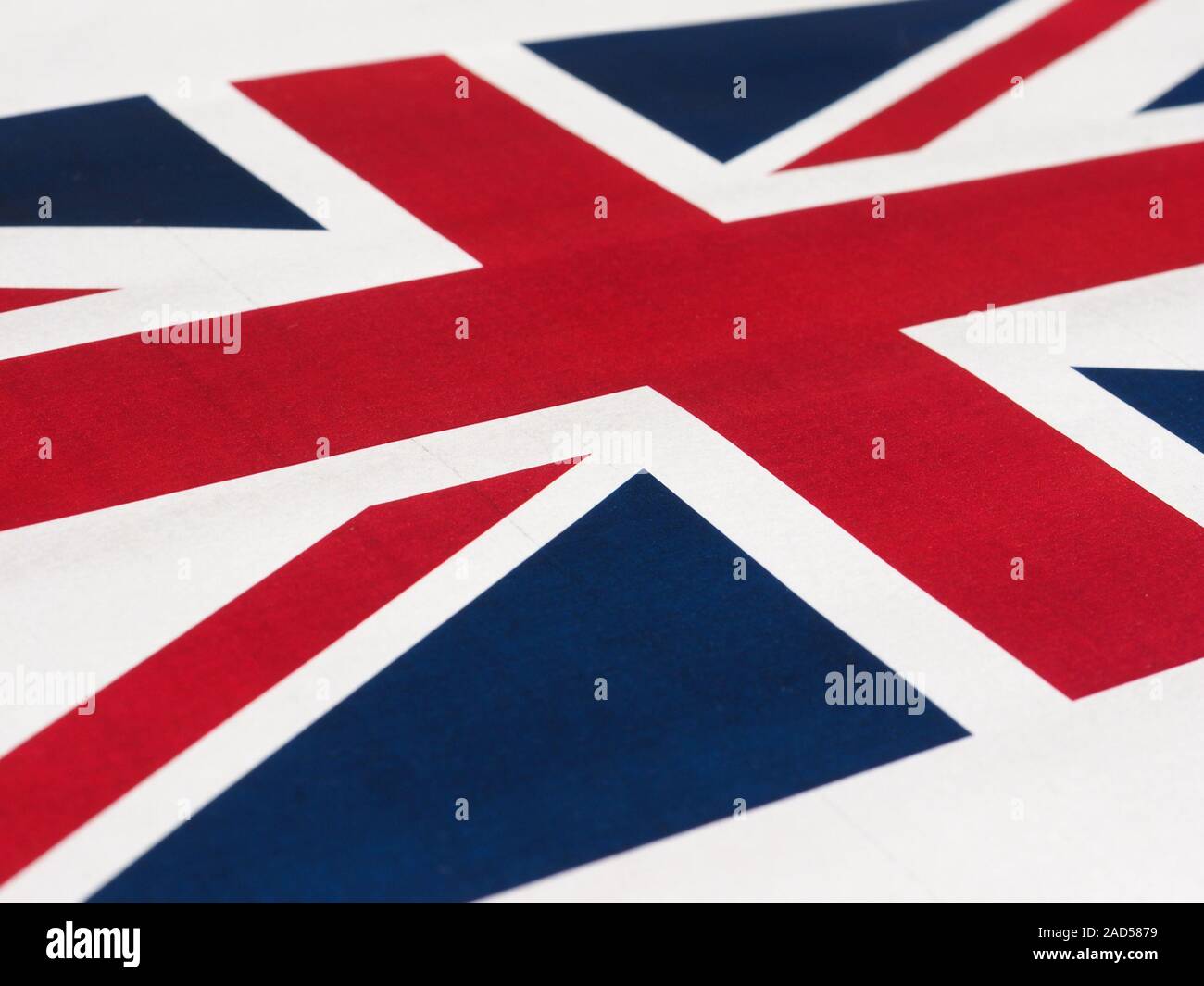 flag of the United Kingdom (UK) aka Union Jack Stock Photo - Alamy