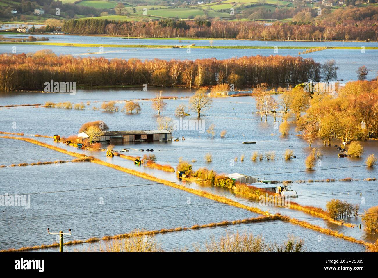 On 5th December 2015, Storm Desmond crashed into the UK, producing the ...