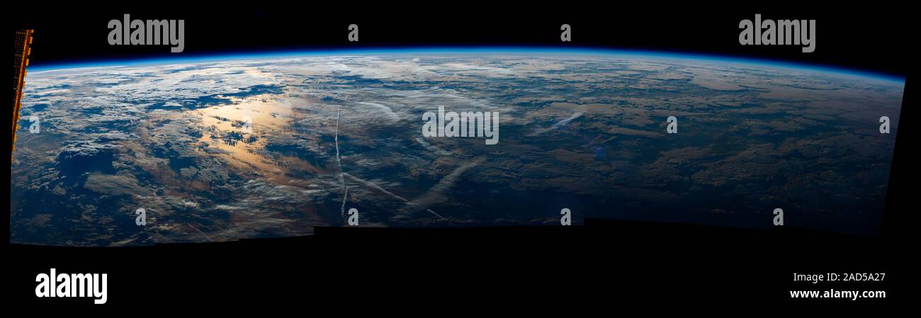 Atlantic ocean, photographed by astronauts aboard the International ...