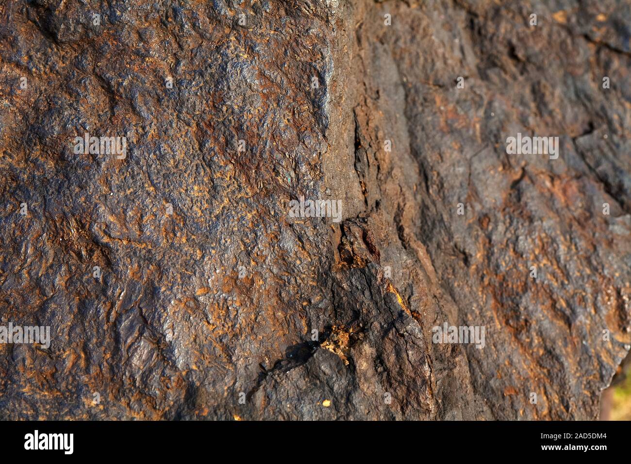 Surface of stone Zinc, Copper mine,Gyeongbuk,Yeonhwa mine Stock Photo ...