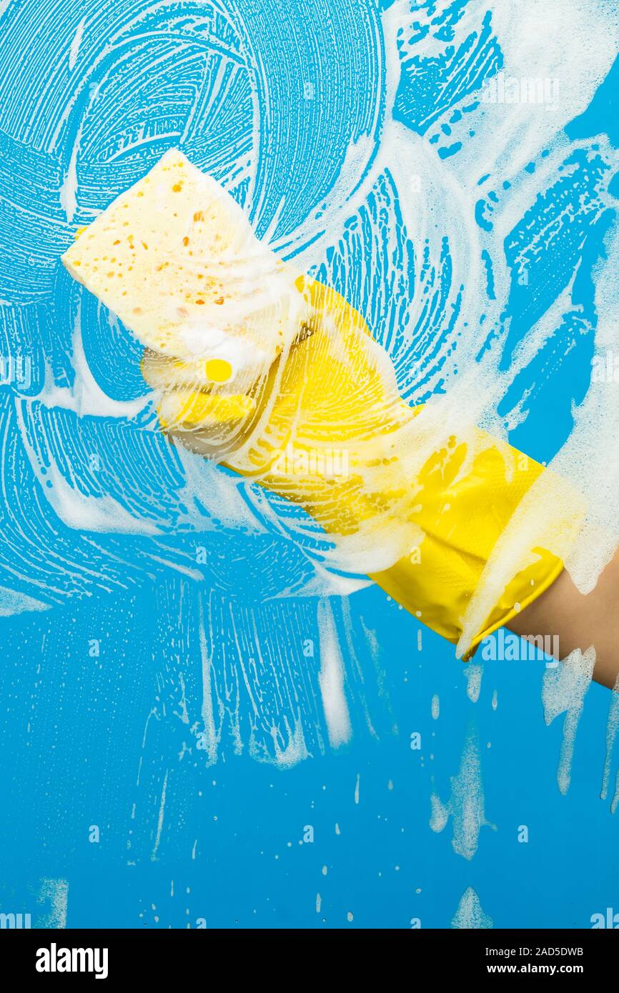 Window cleaning - spring cleaning concept Stock Photo - Alamy