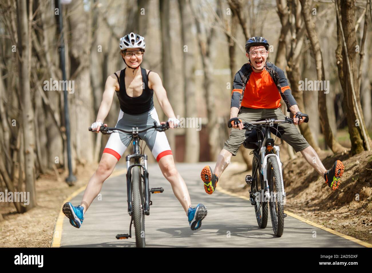 Funny cycling hi-res stock photography and images - Alamy