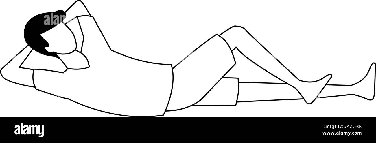 avatar lying man icon, flat design Stock Vector Image & Art - Alamy