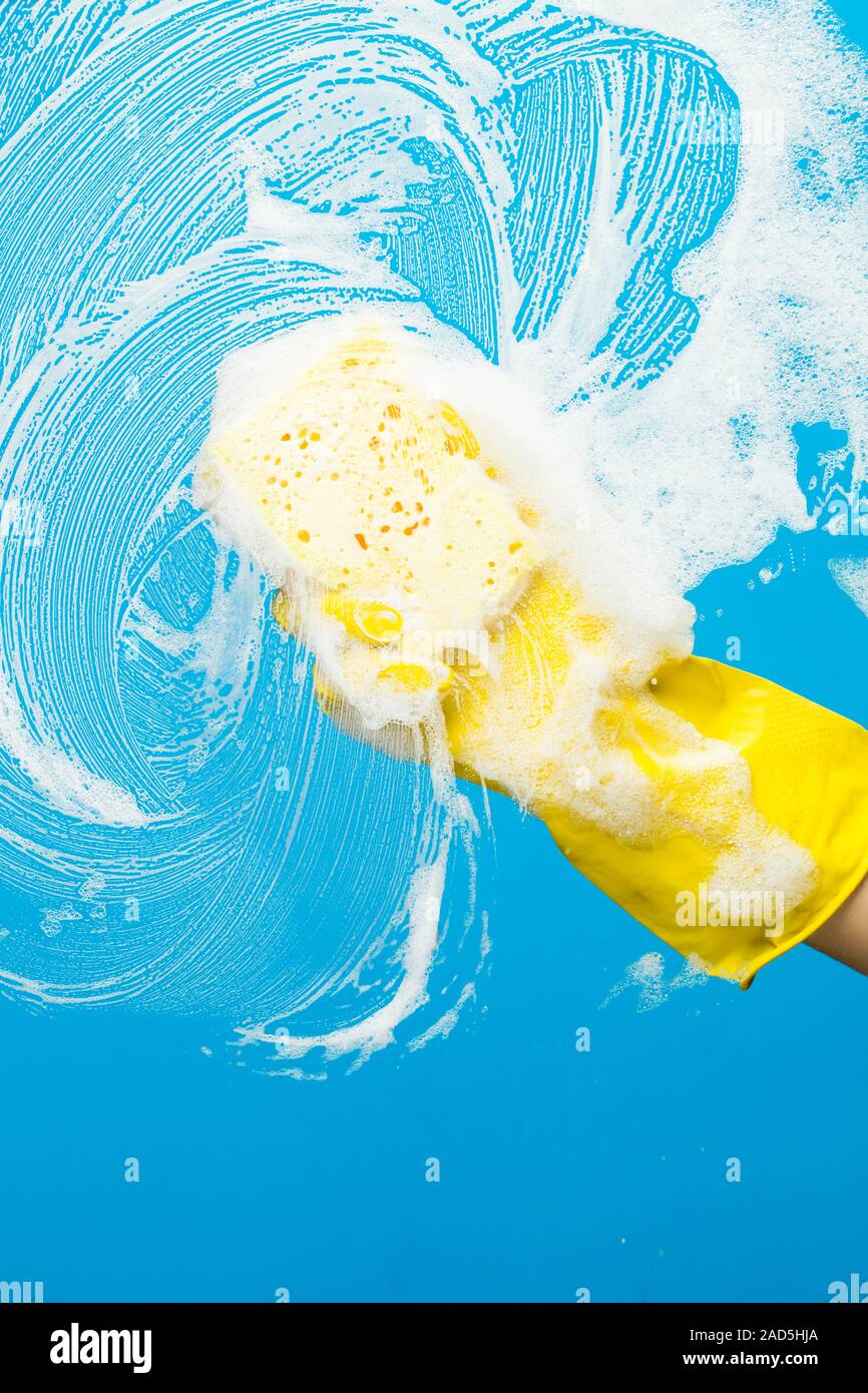 Photo of professional window cleaner Stock Photo - Alamy