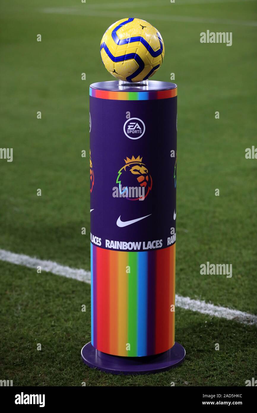 Rainbow laces branded plinth hi-res stock photography and images - Alamy
