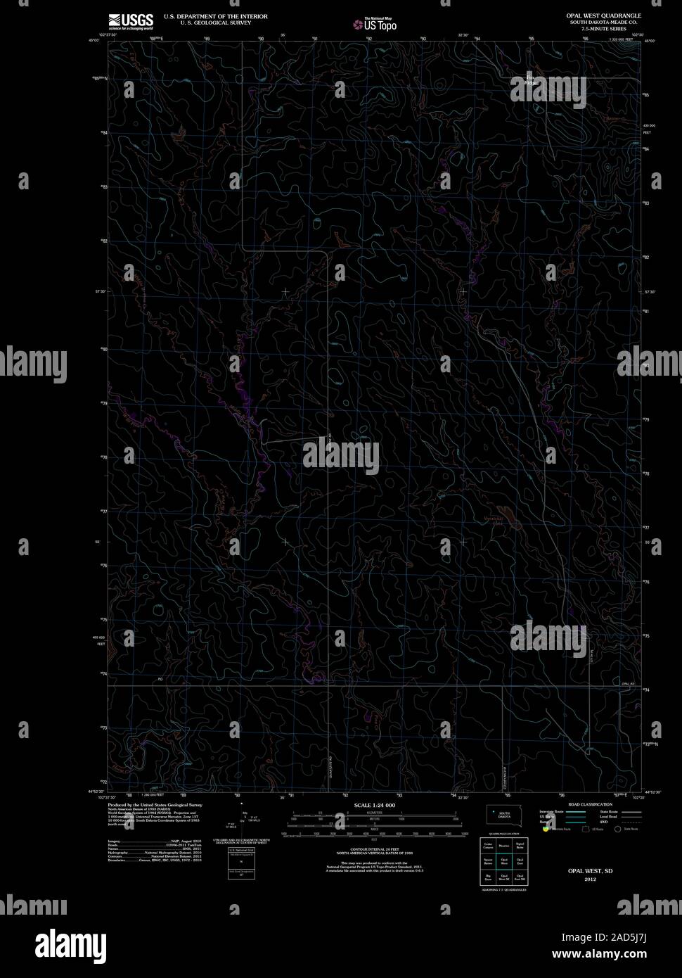 Map of opal hi-res stock photography and images - Alamy