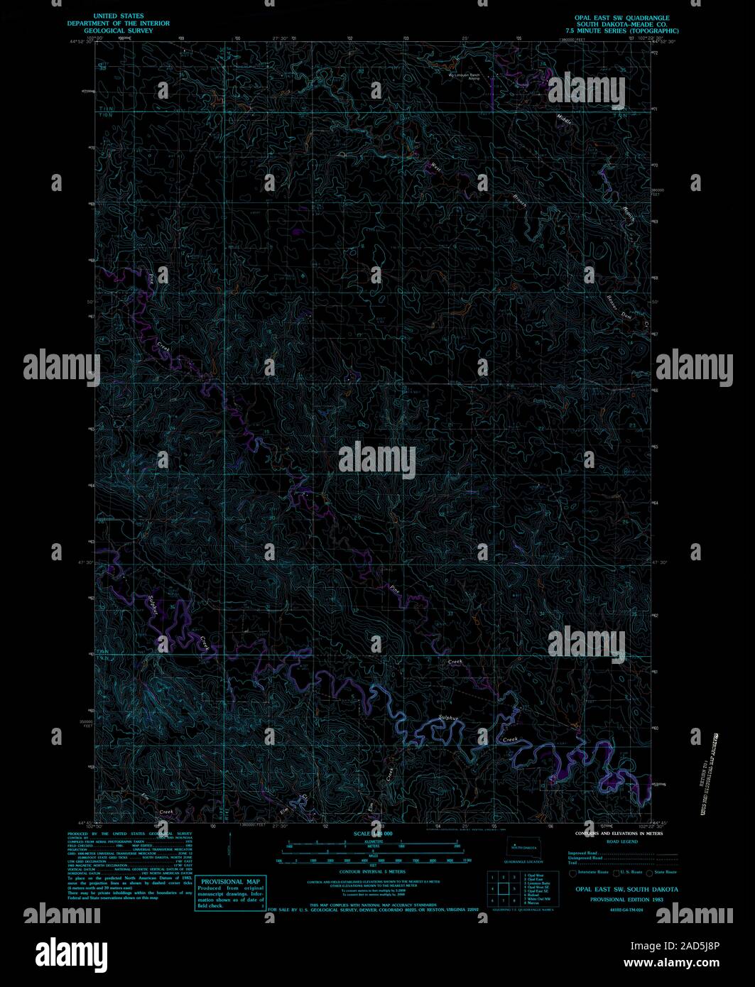 Map of opal hi-res stock photography and images - Alamy