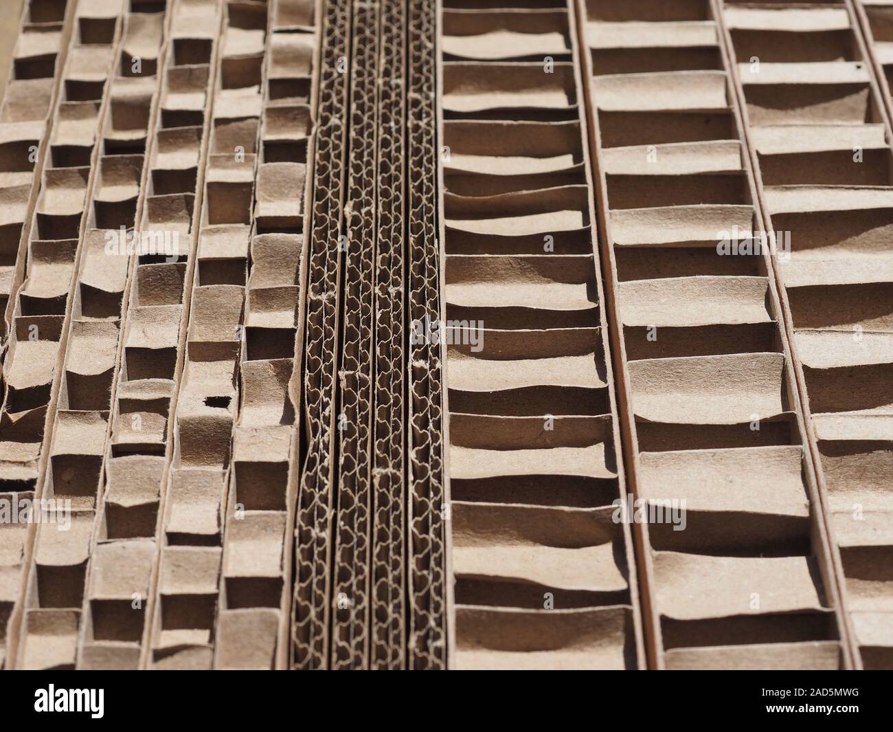 brown corrugated cardboard texture background Stock Photo - Alamy
