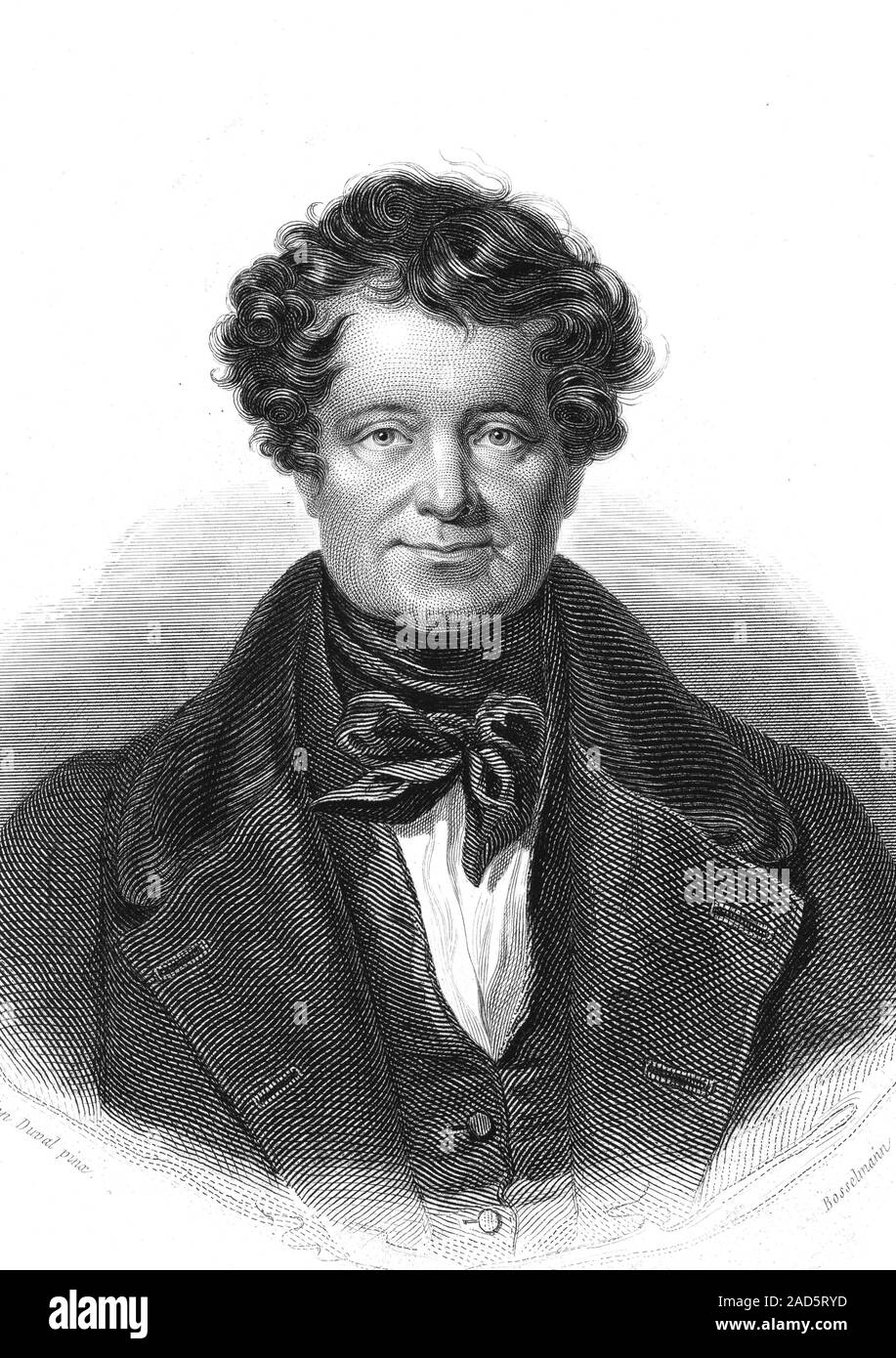 Daniel O'Connell (1775-1847). 1844 illustration of the Irish politician ...