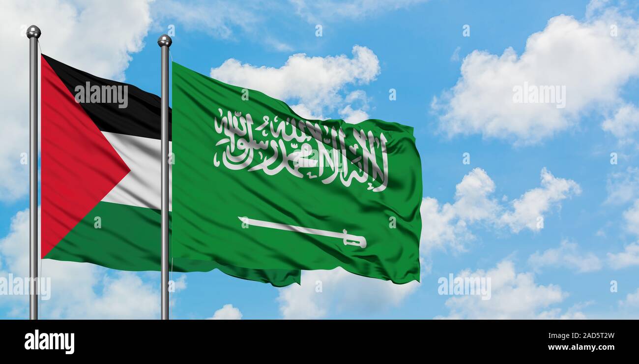 Saudi arabia palestine flag hi-res stock photography and images - Alamy
