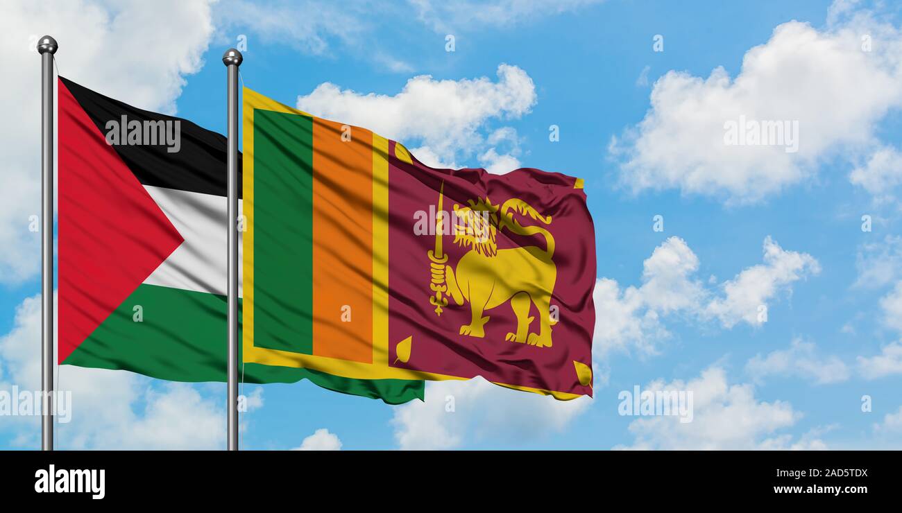 Palestine sri lanka flag hi-res stock photography and images - Alamy