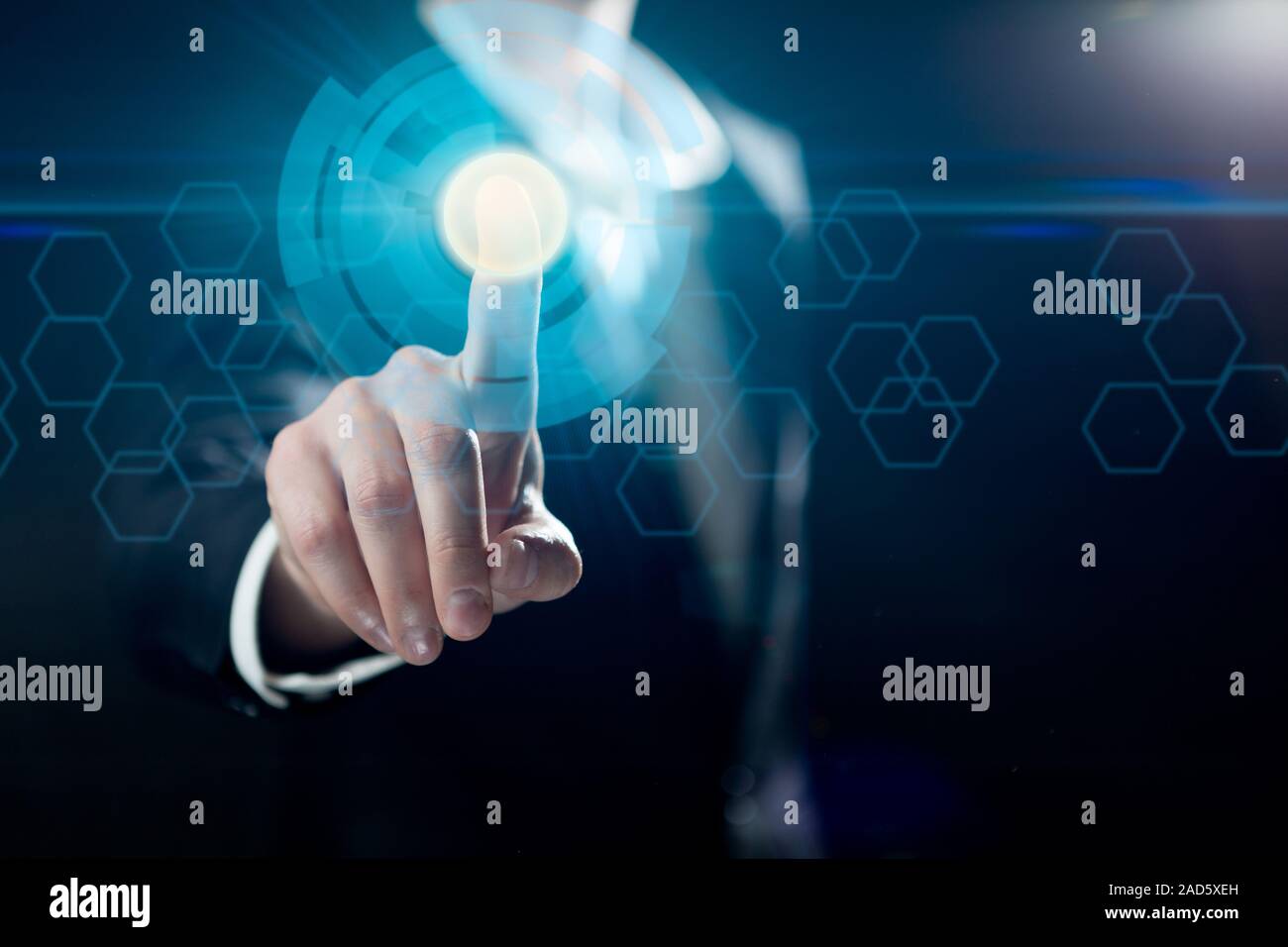 Buttons on screen hi-res stock photography and images - Alamy