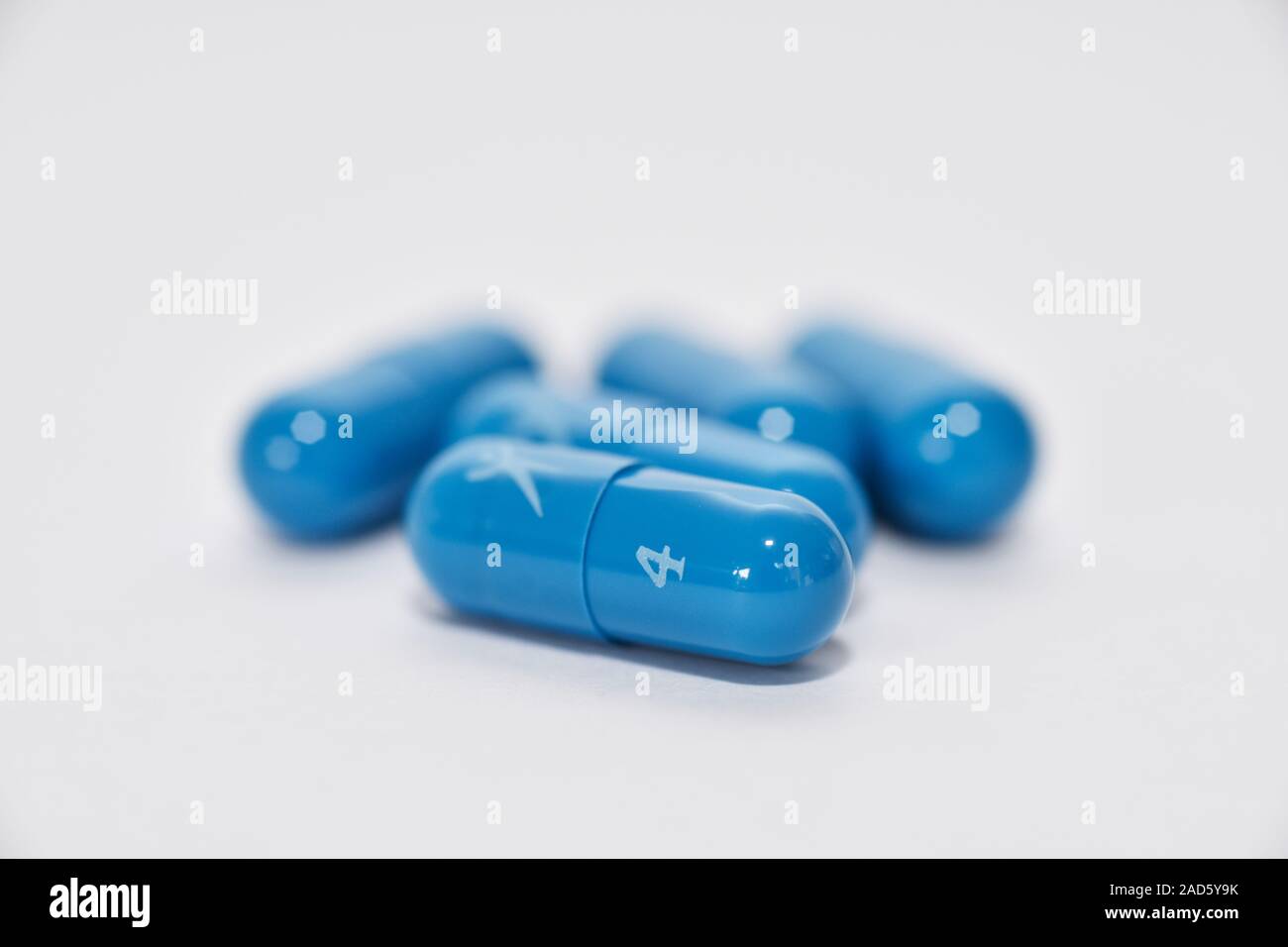 Tolterodine incontinence drug. Capsules of the antimuscarinic drug ...