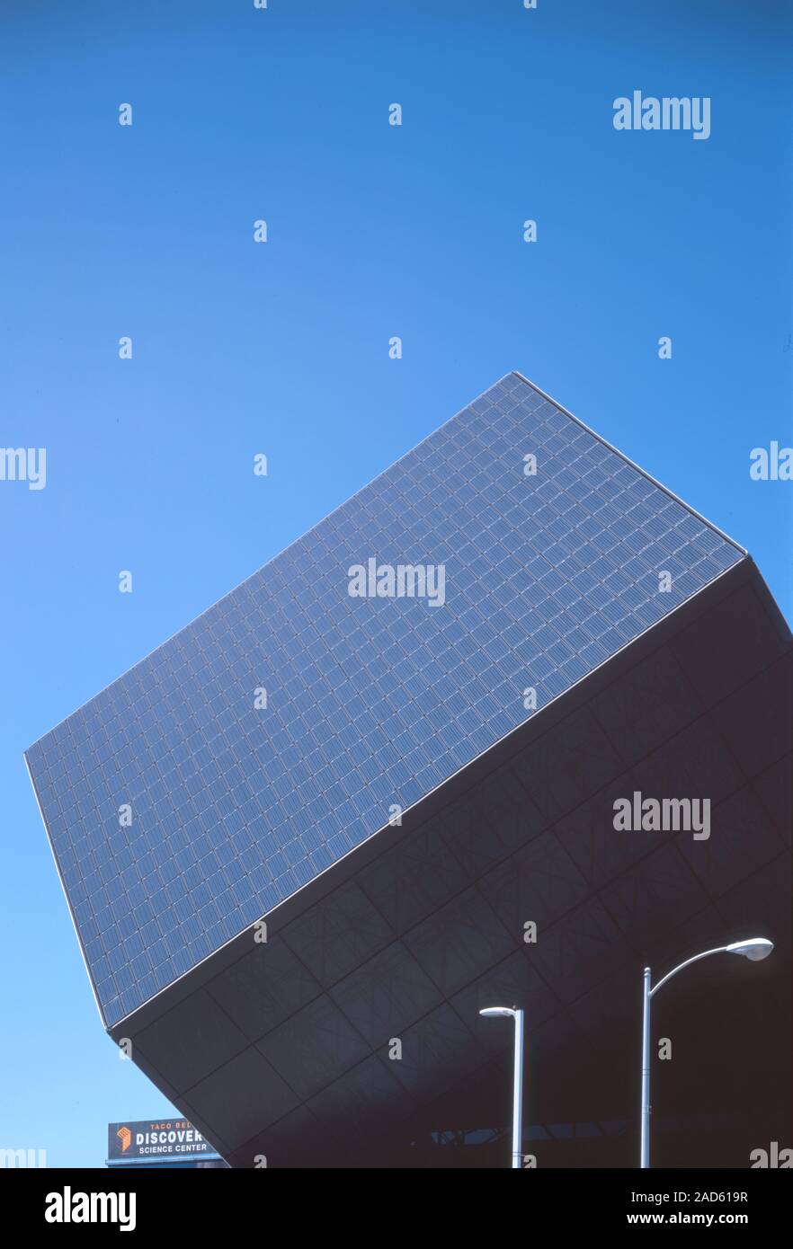 Solar cube at the Discovery Cube Orange County, formerly the Discovery ...